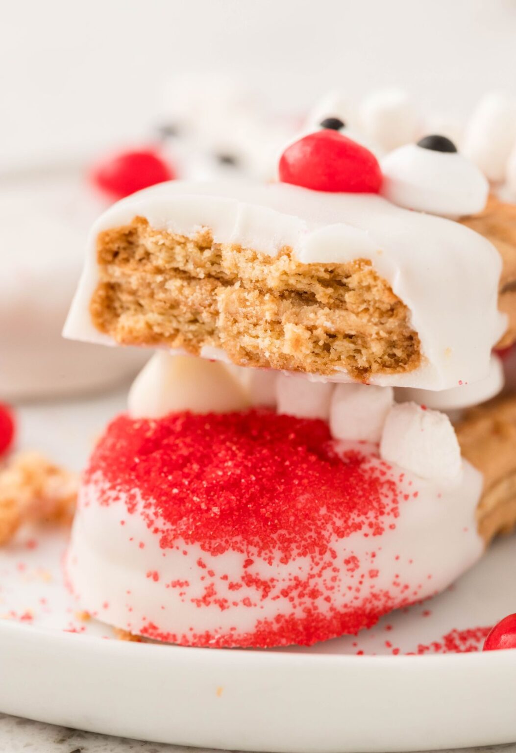 Easy Santa Claus Cookies (Made With Nutter Butter Cookies) - Together ...