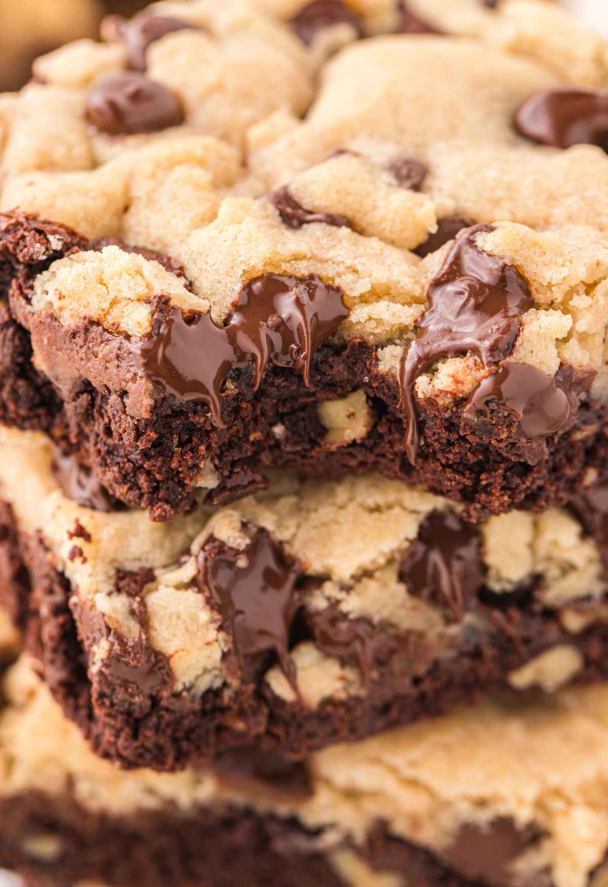 Brookies Recipe (Chocolate Chip Cookie + Brownie) - Together as Family