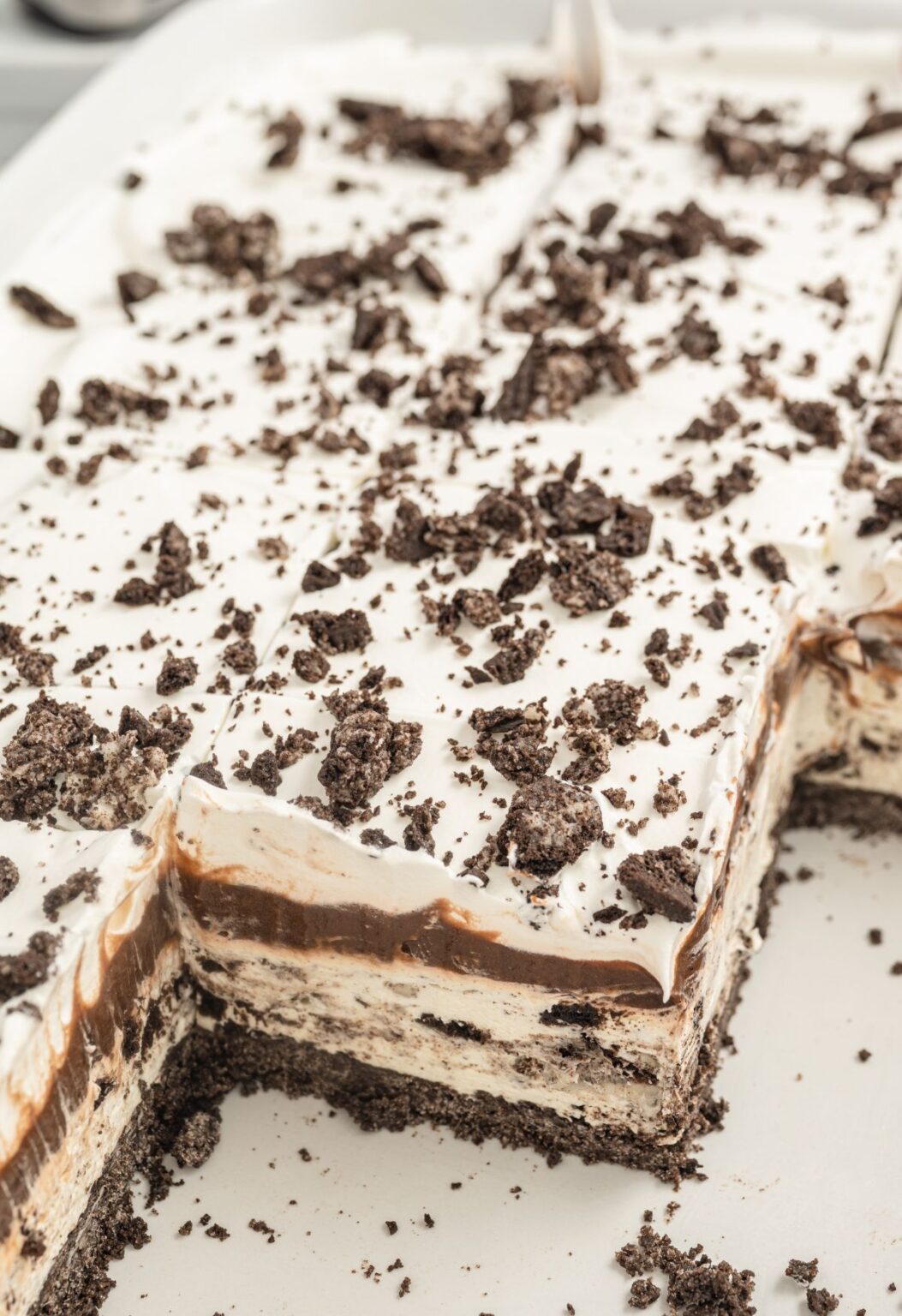 No-Bake Oreo Lush Dessert - Together as Family