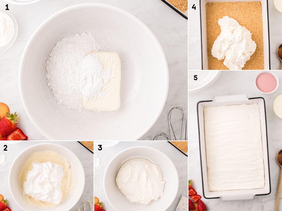 No Bake Strawberry Lush - Together as Family