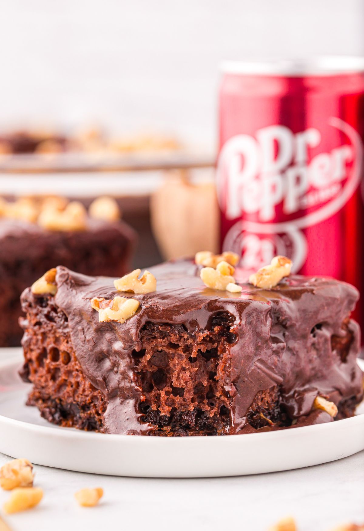 Easy Dr Pepper Cake Recipe (With a Cake Mix!) - Together as Family