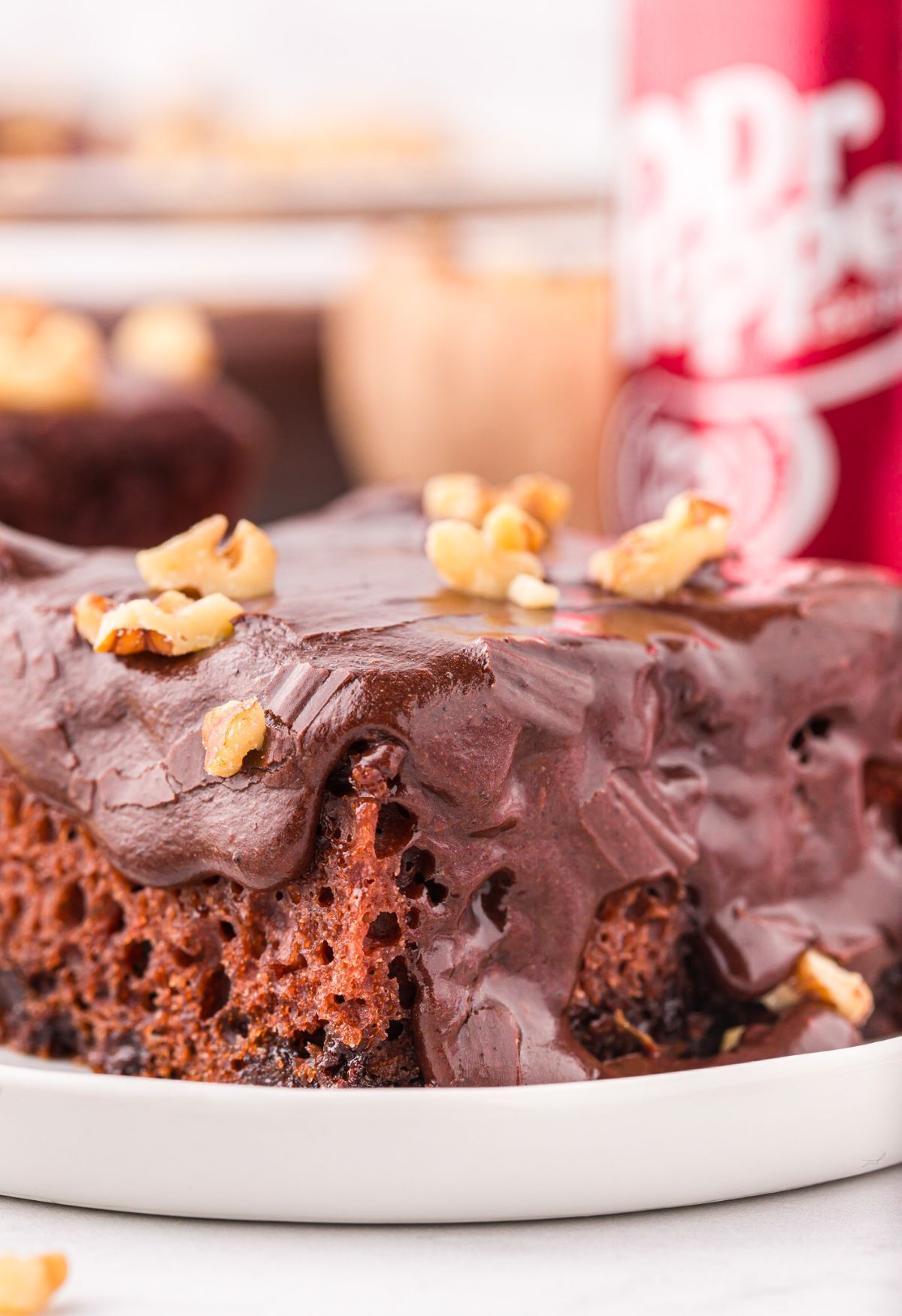 Easy Dr Pepper Cake Recipe (With a Cake Mix!) - Together as Family