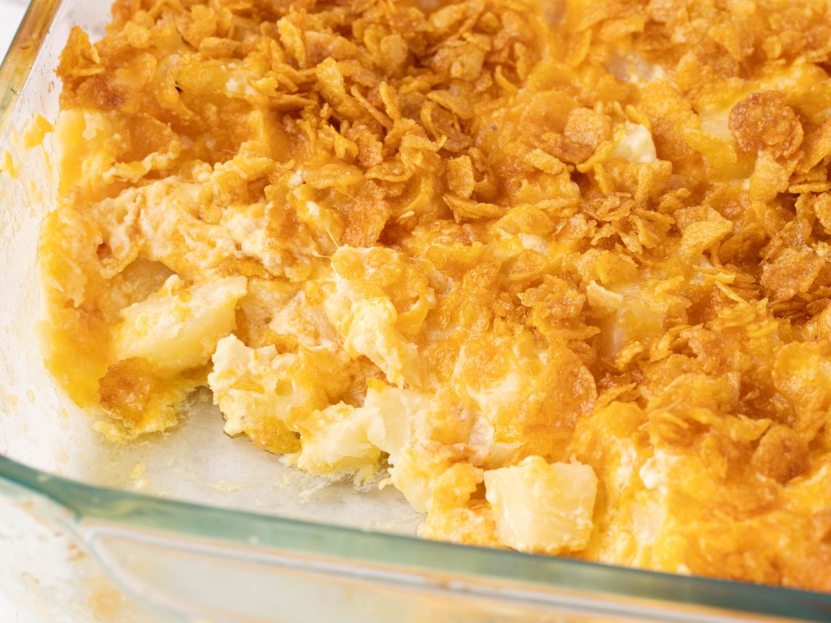 The Best Easy Cheesy Funeral Potatoes Casserole - Together as Family