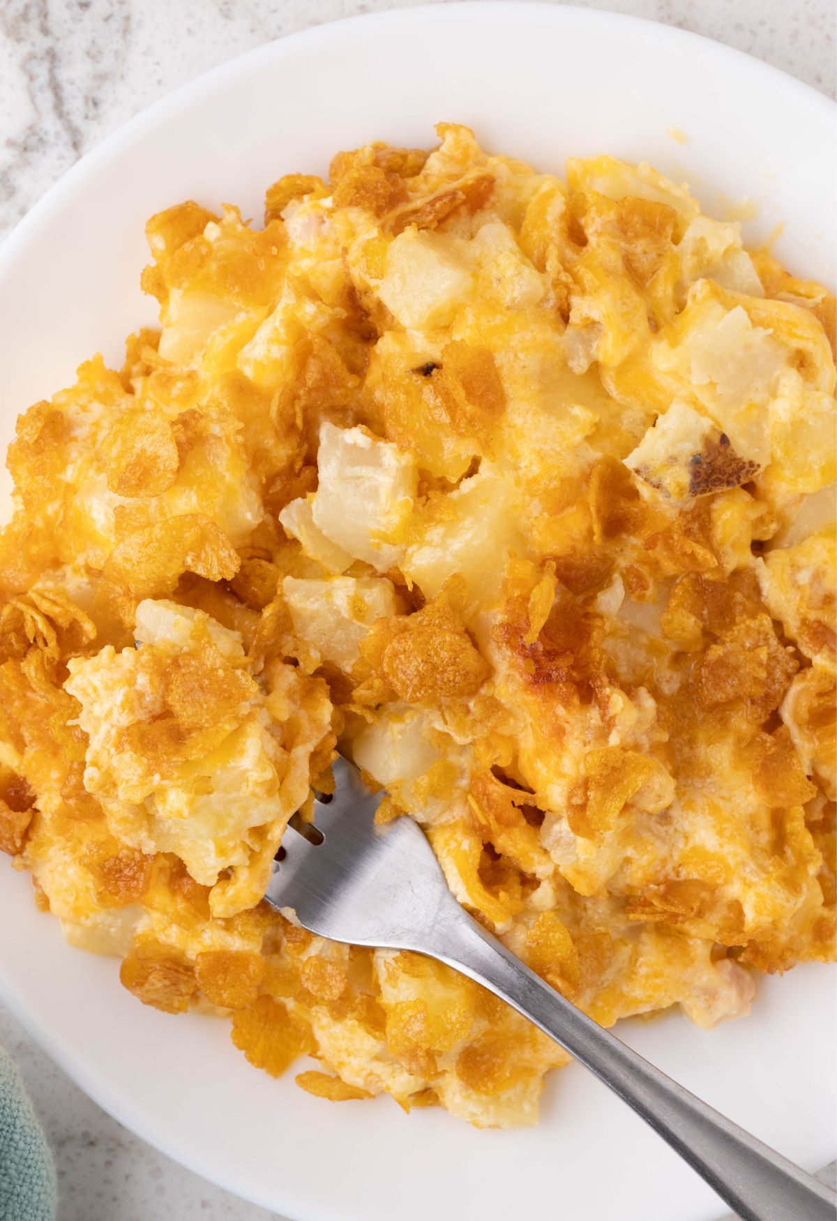 The Best Easy Cheesy Funeral Potatoes Casserole - Together as Family