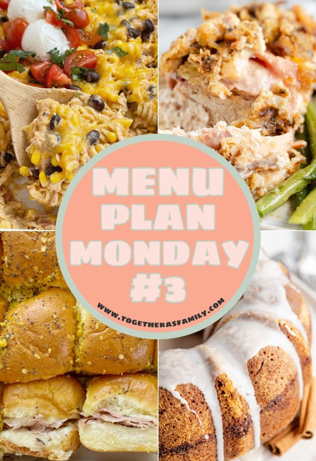 Menu Plan Monday #3 - Together as Family