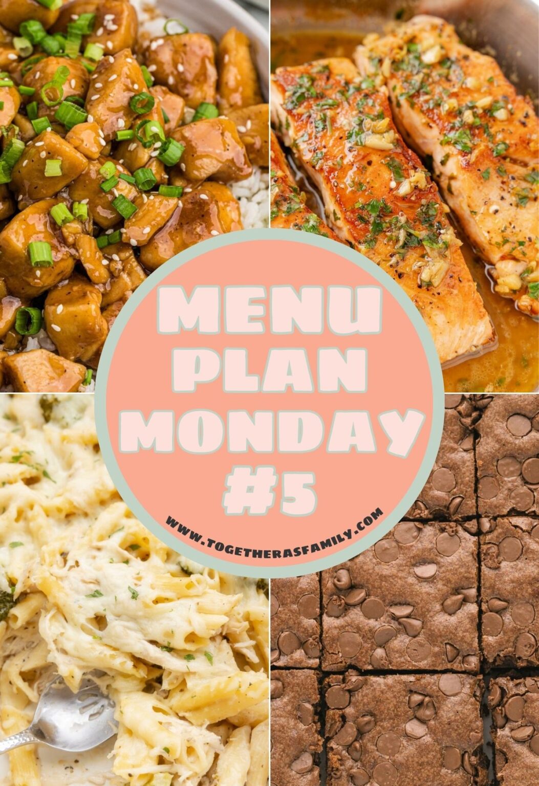 Menu Plan Monday #5 - Together as Family