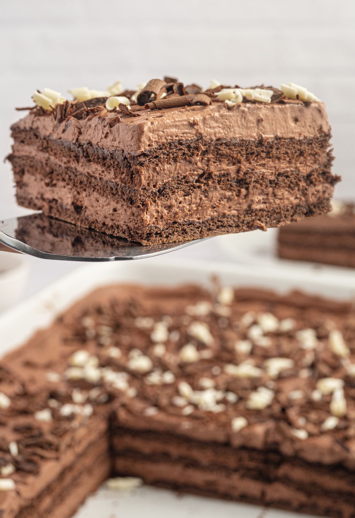 Chocolate Icebox Cake - Together as Family