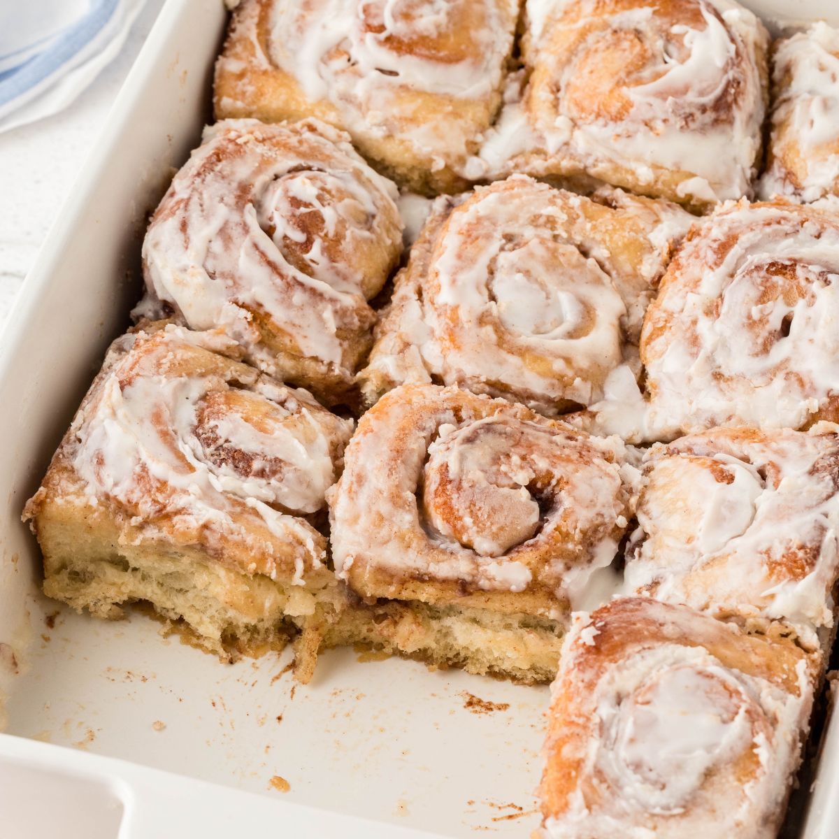 EASY Viral TikTok Cinnamon Rolls With Heavy Cream - Together as Family