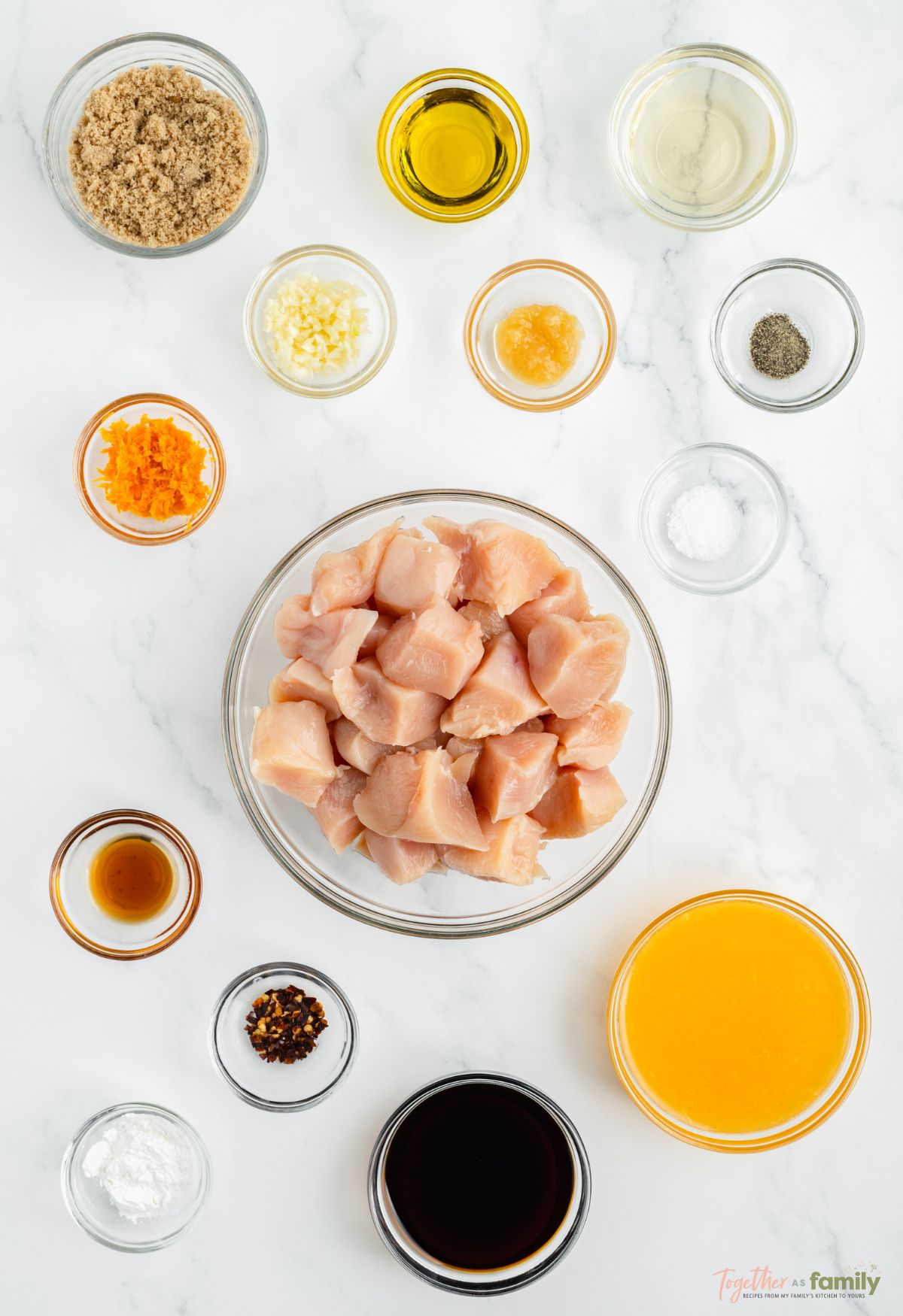 Quick Easy One Pan Orange Chicken - Together as Family