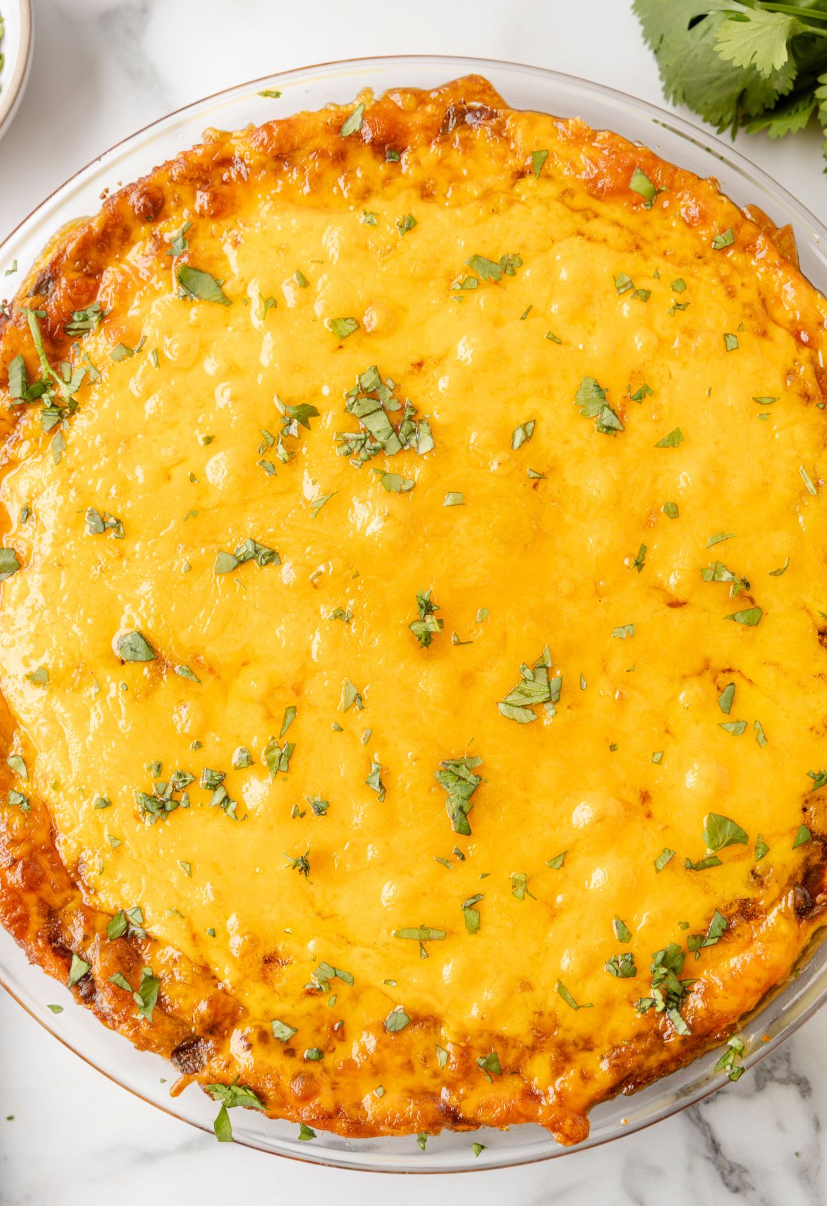 Texas Trash Dip (Cheesy Warm Bean Dip) - Together as Family