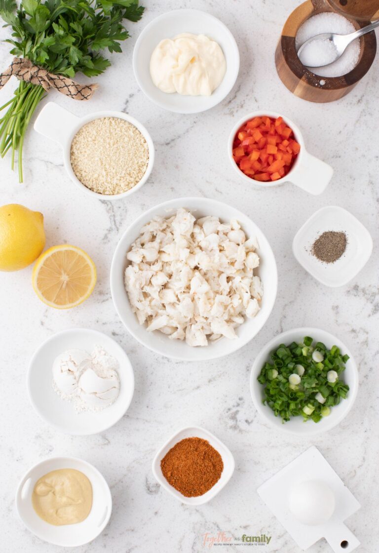 Air Fryer Crab Cakes Recipe (with Lump Crab Meat) - Together as Family