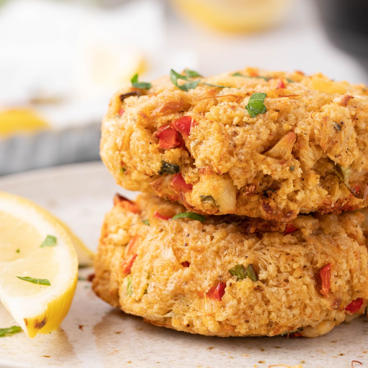 Air Fryer Crab Cakes Recipe (with Lump Crab Meat) - Together as Family