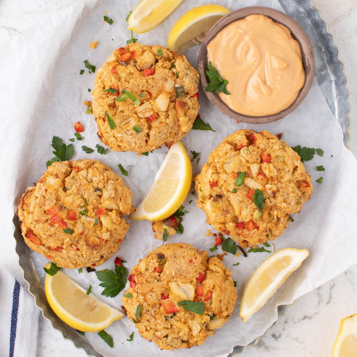 Air Fryer Crab Cakes Recipe (with Lump Crab Meat) - Together as Family