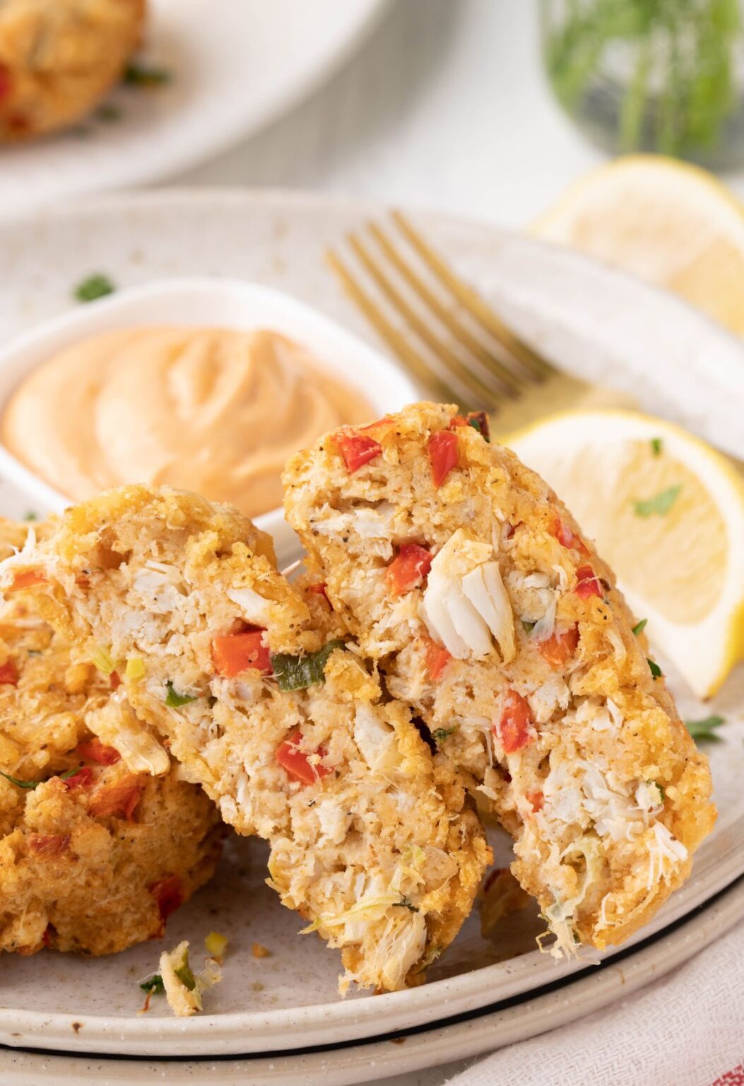 Air Fryer Crab Cakes Recipe (with Lump Crab Meat) - Together as Family