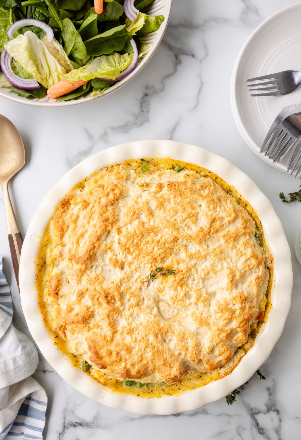 Easy Bisquick Chicken Pot Pie Recipe - Together as Family