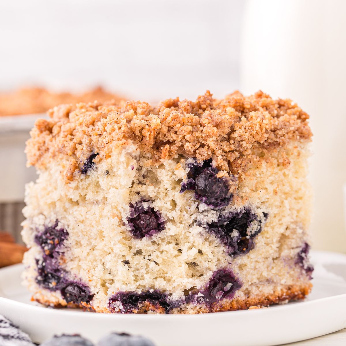 Blueberry Buckle Cake - Together as Family