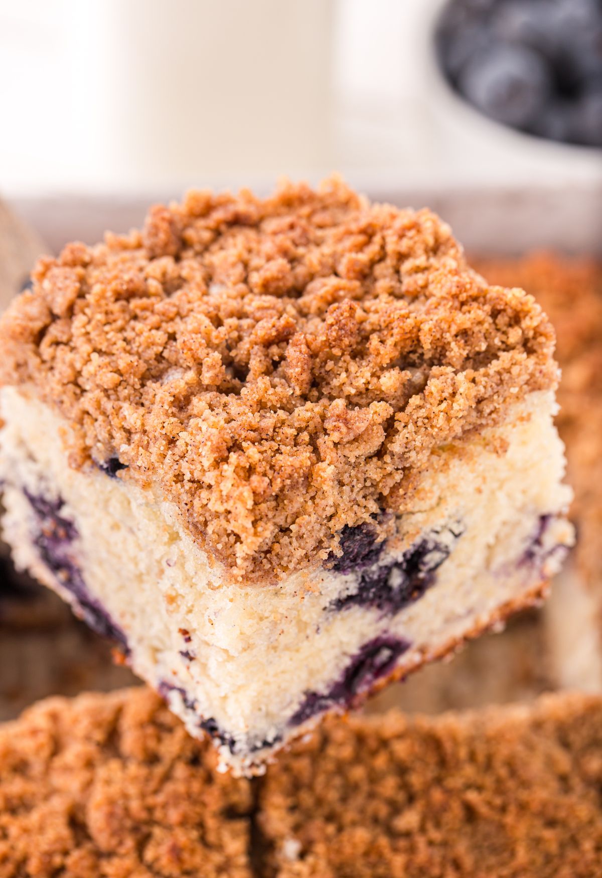 Blueberry Buckle Cake - Together as Family