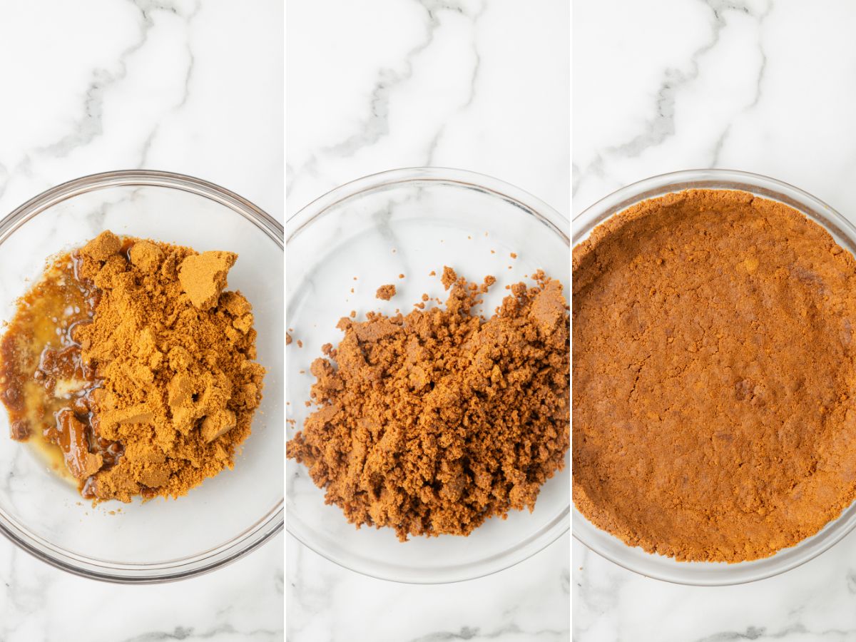 No Bake Cookie Butter Pie (Biscoff Cream Pie with Speculoos) - Together ...