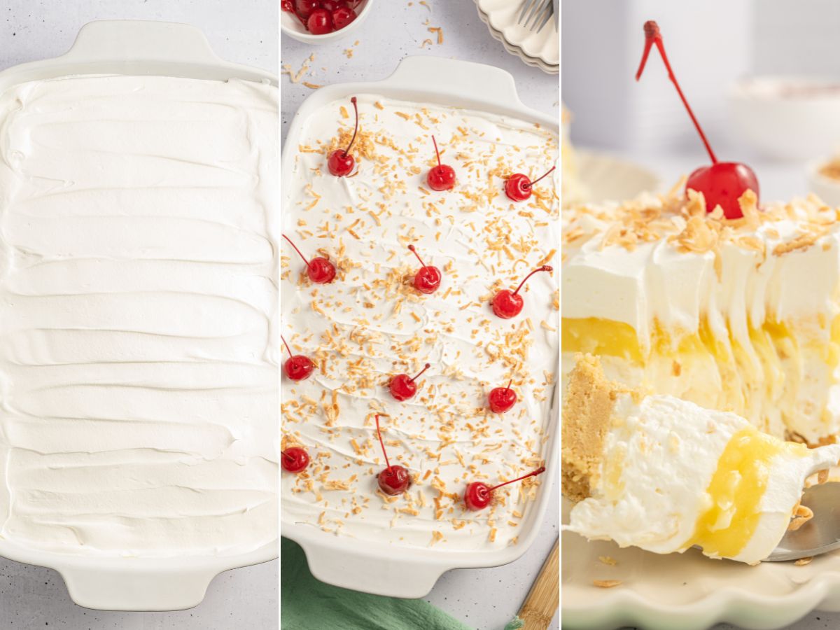 Pina Colada Lush Dessert - Together as Family