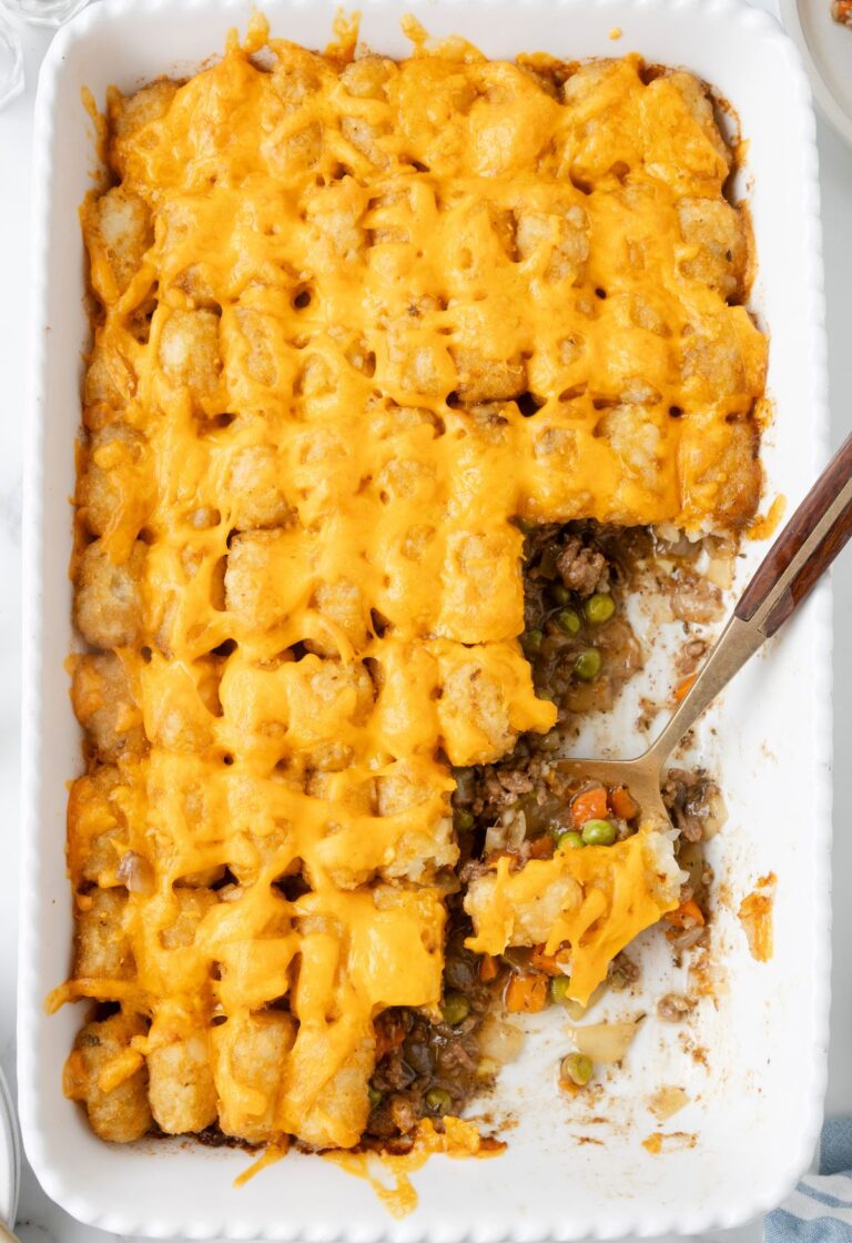 Shepherd's Pie Tater Tot Casserole Recipe - Together as Family