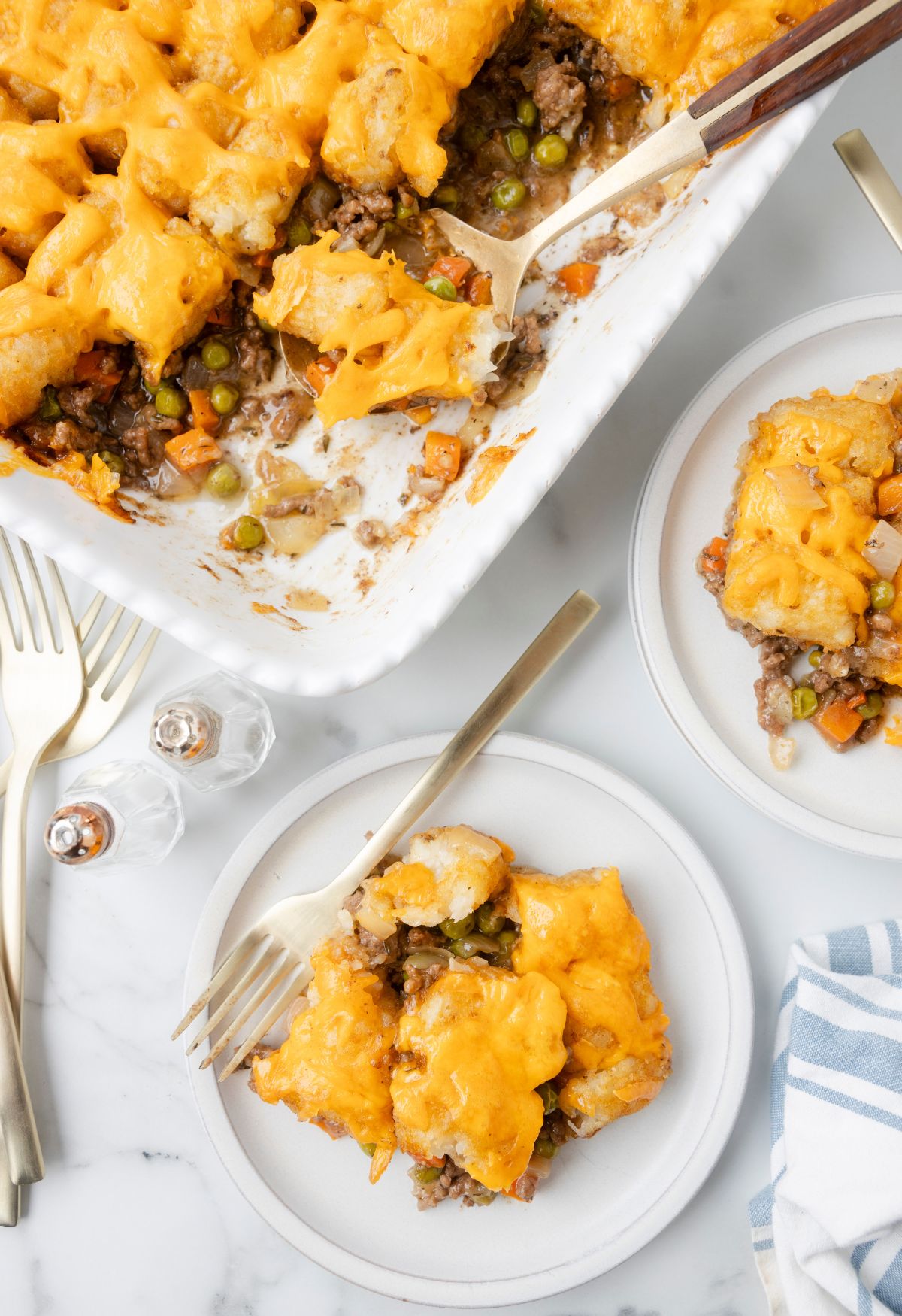 Shepherd's Pie Tater Tot Casserole Recipe - Together as Family