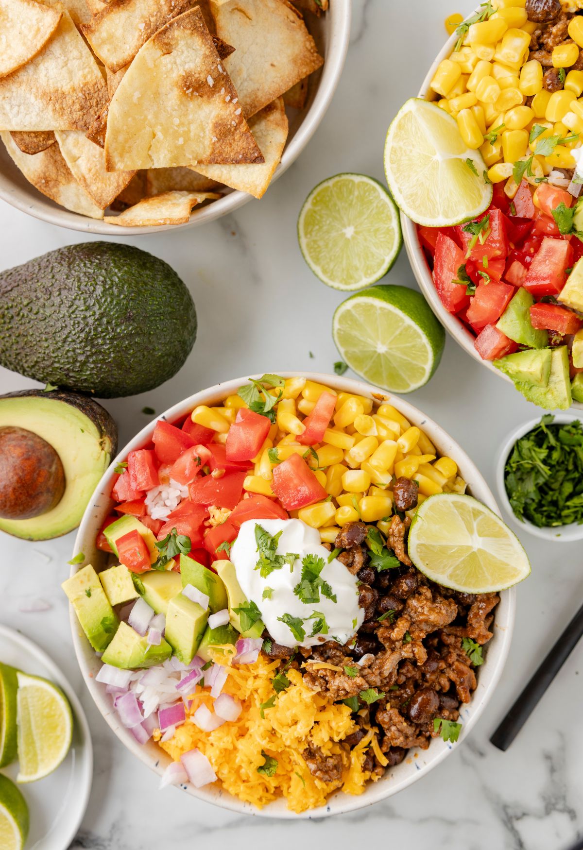 Quick & Easy Taco Bowls - Together as Family