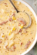 Kielbasa Corn Chowder - Together as Family