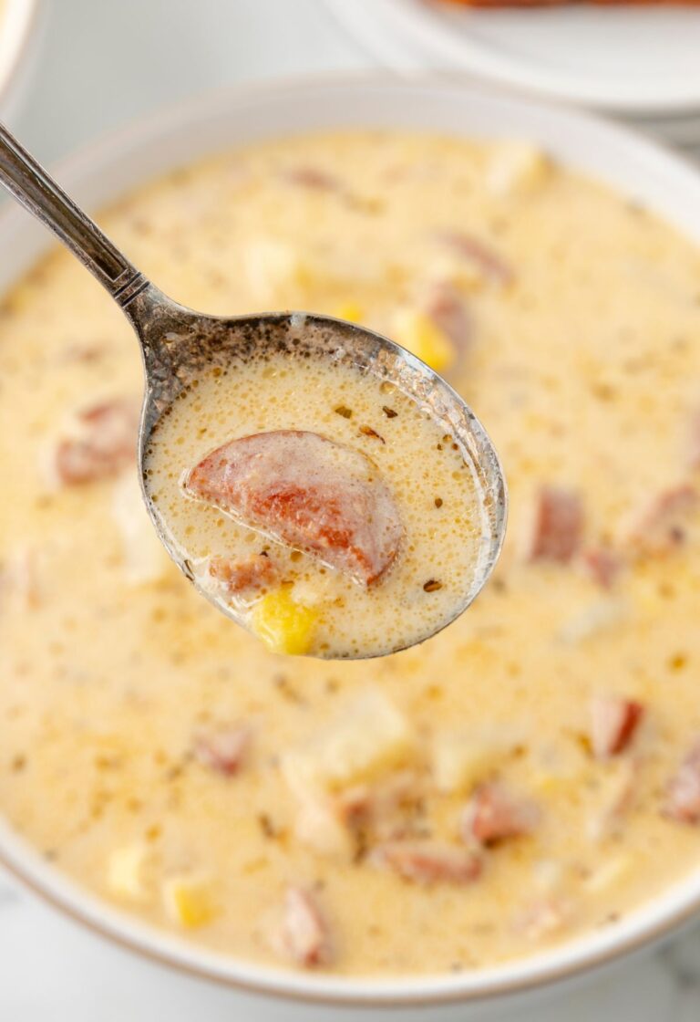 Kielbasa Corn Chowder - Together as Family