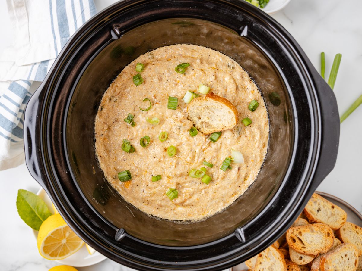 Crockpot Crab Dip - Together as Family