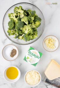 Baked Cheesy Broccoli (With Boursin Cheese) - Together as Family