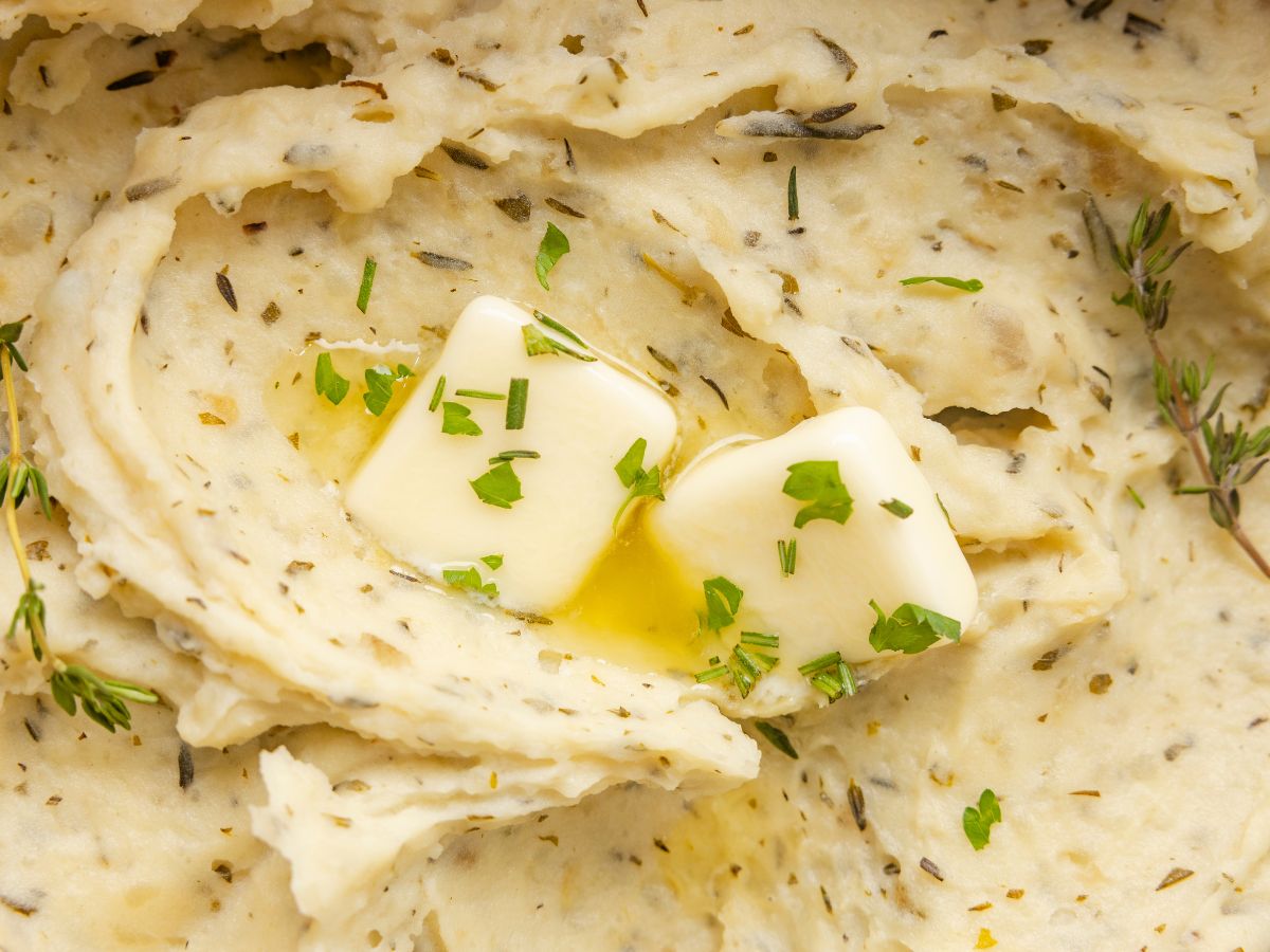 Crockpot Mashed Potatoes - Together as Family
