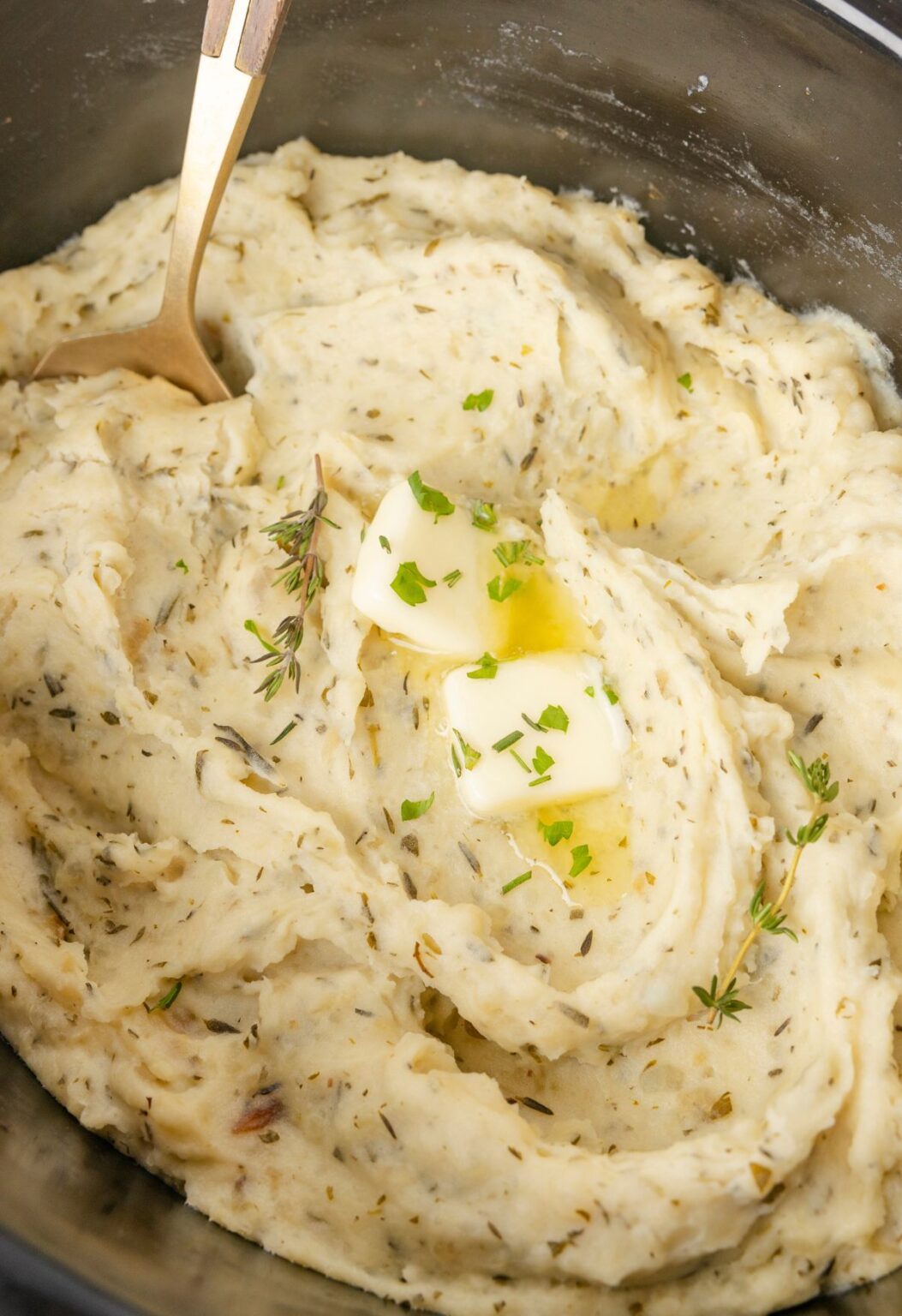 Crockpot Mashed Potatoes - Together as Family