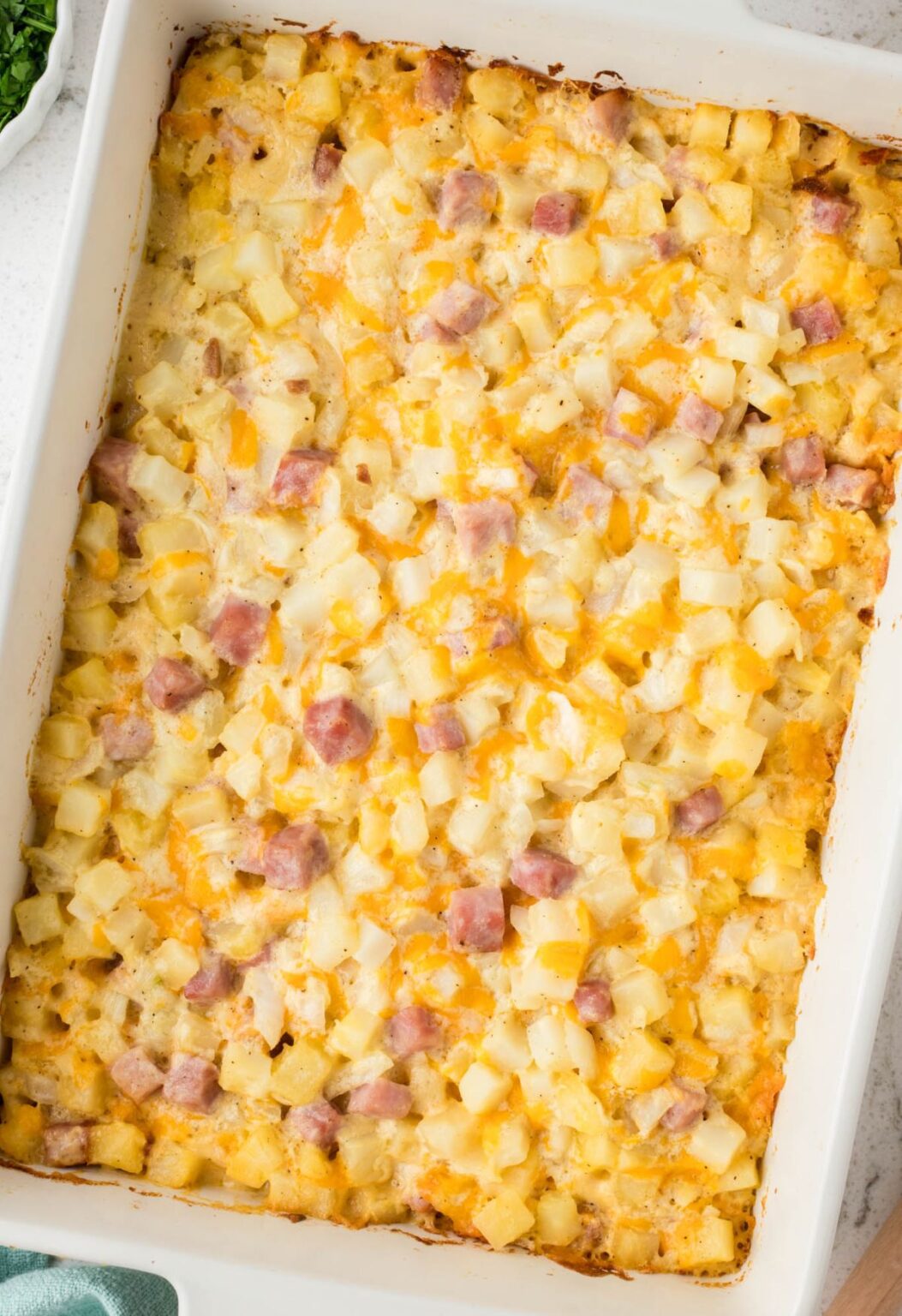 Cheesy Ham and Potato Casserole Recipe - Together as Family