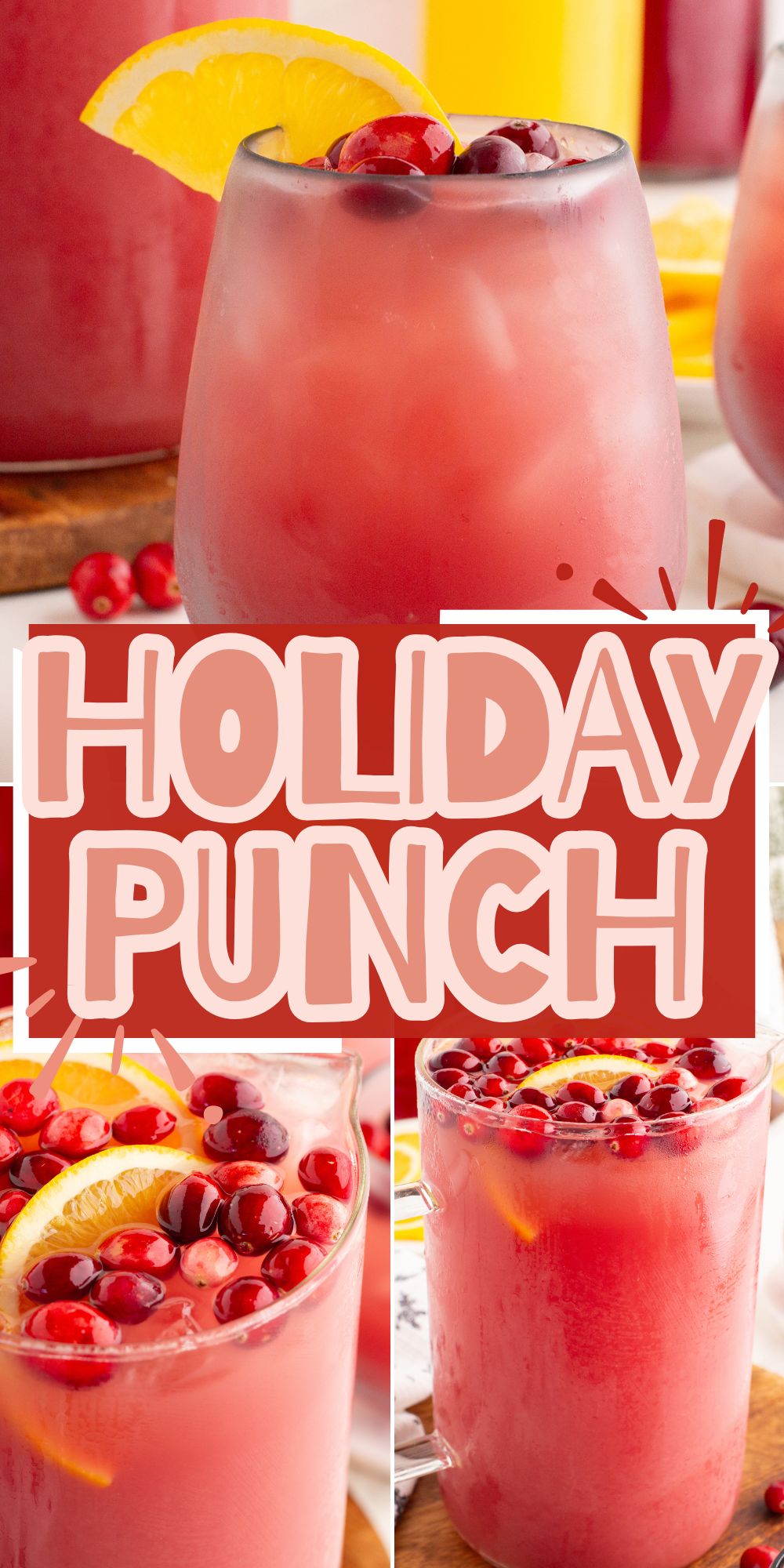 BEST Easy Holiday Punch - Together as Family