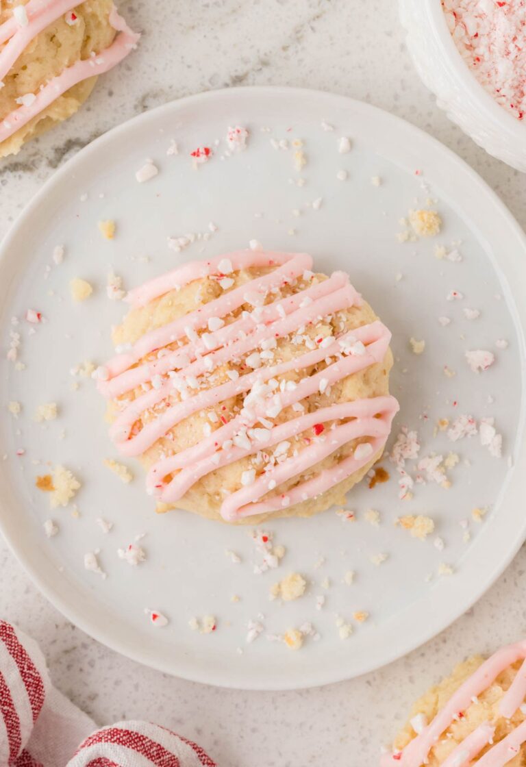 Peppermint Cheesecake Cookies - Together as Family