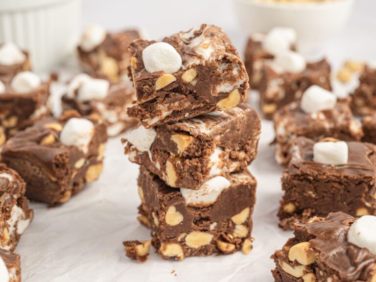 Homemade Rocky Road Fudge - Together as Family