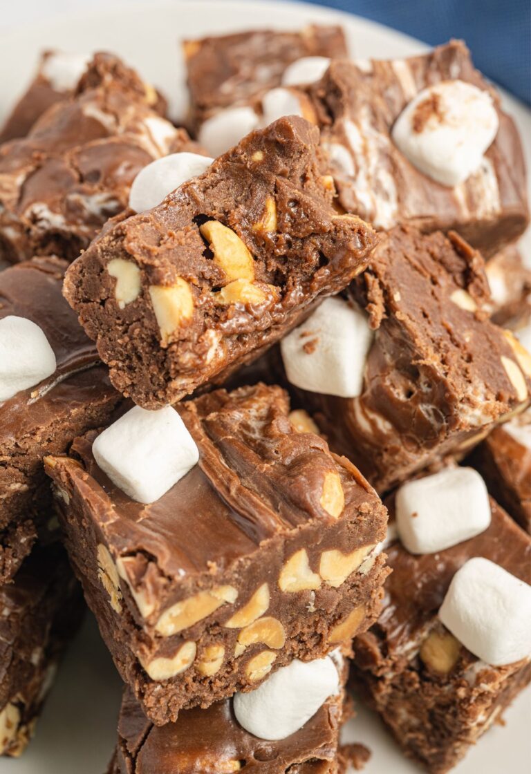 Homemade Rocky Road Fudge - Together as Family