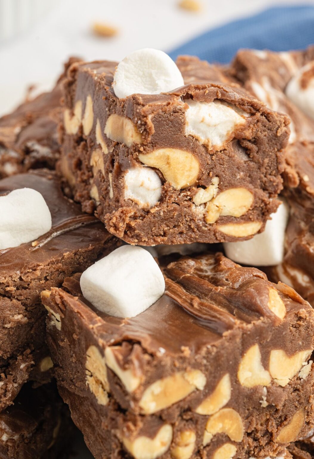 Homemade Rocky Road Fudge - Together as Family