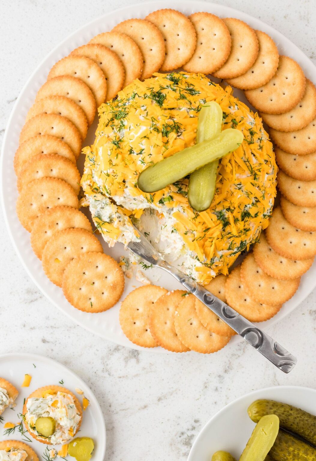 Dill Pickle Cheeseball - Together as Family