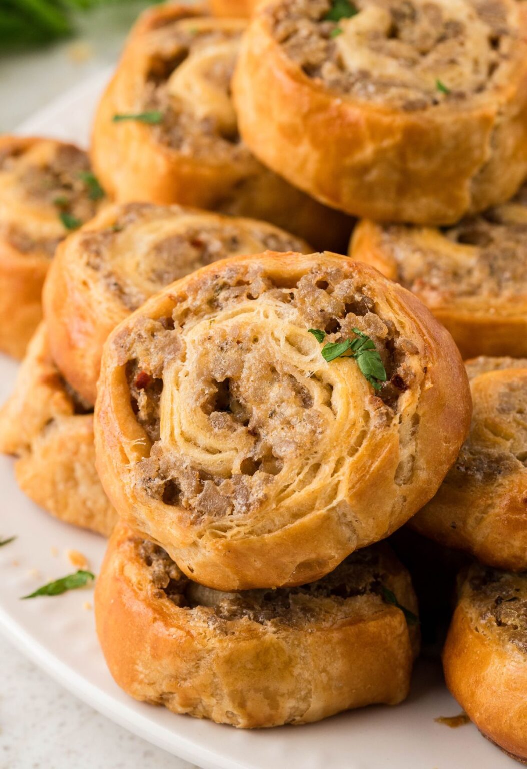 Sausage Pinwheels - Together as Family