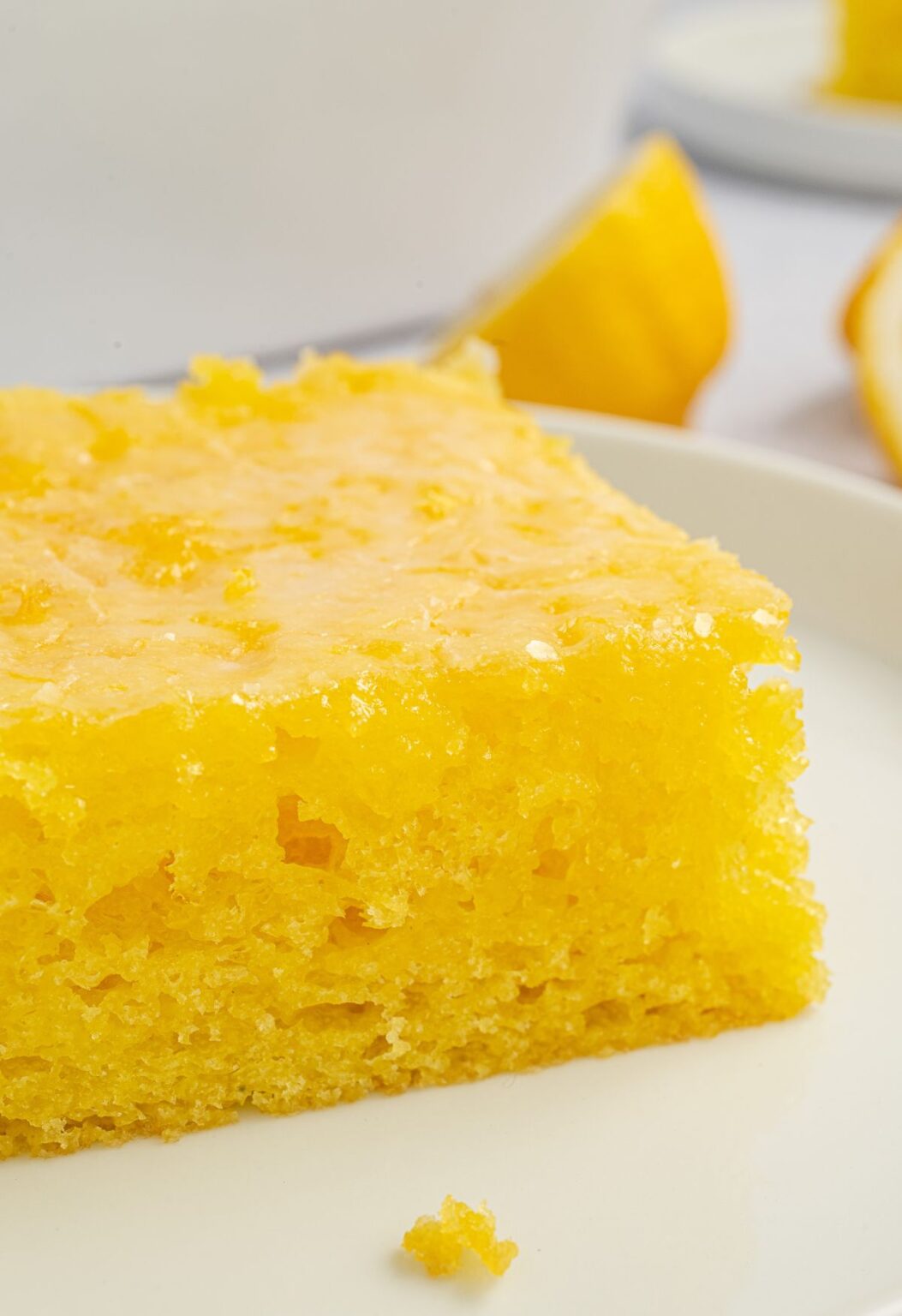 Quick EASY Lemon Jello Cake - Together as Family