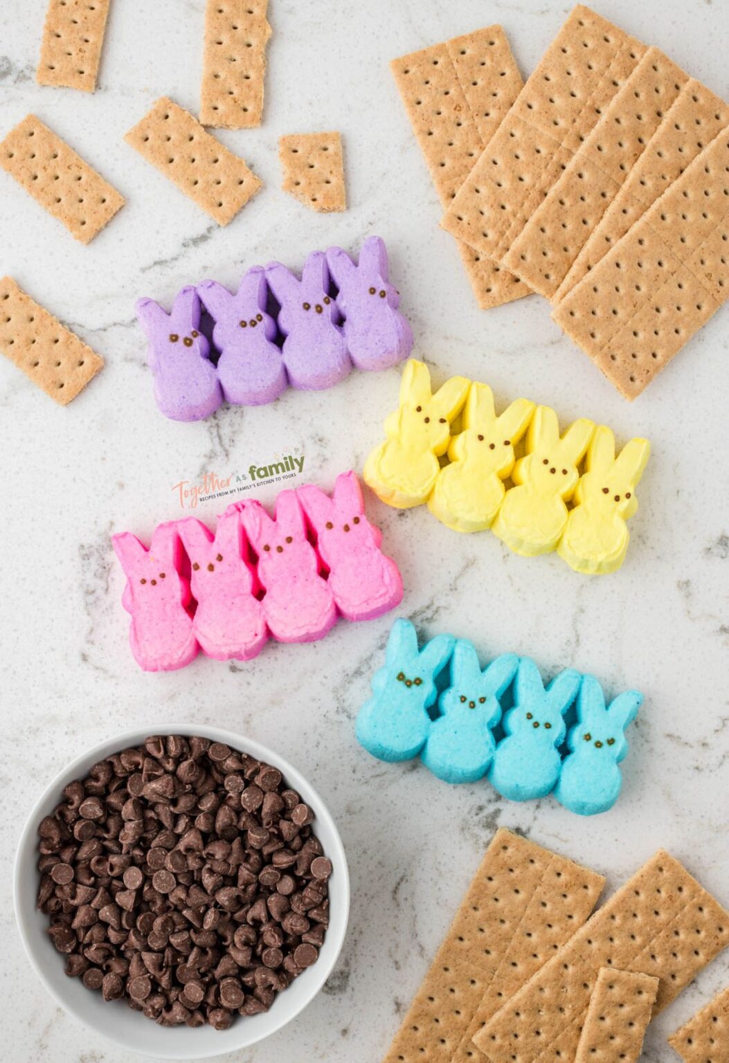Easter Peeps S'mores Dip - Together as Family