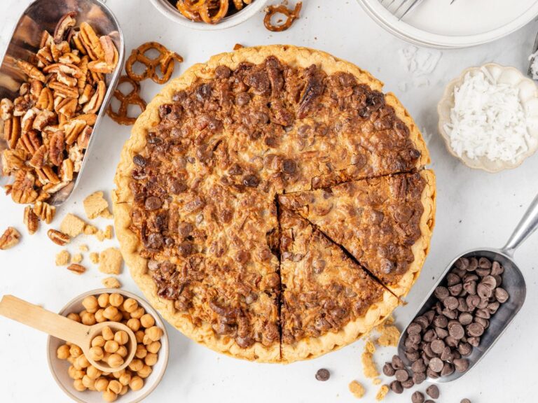 Texas Trash Pie Recipe (Super Easy Southern Dessert) - Together as Family