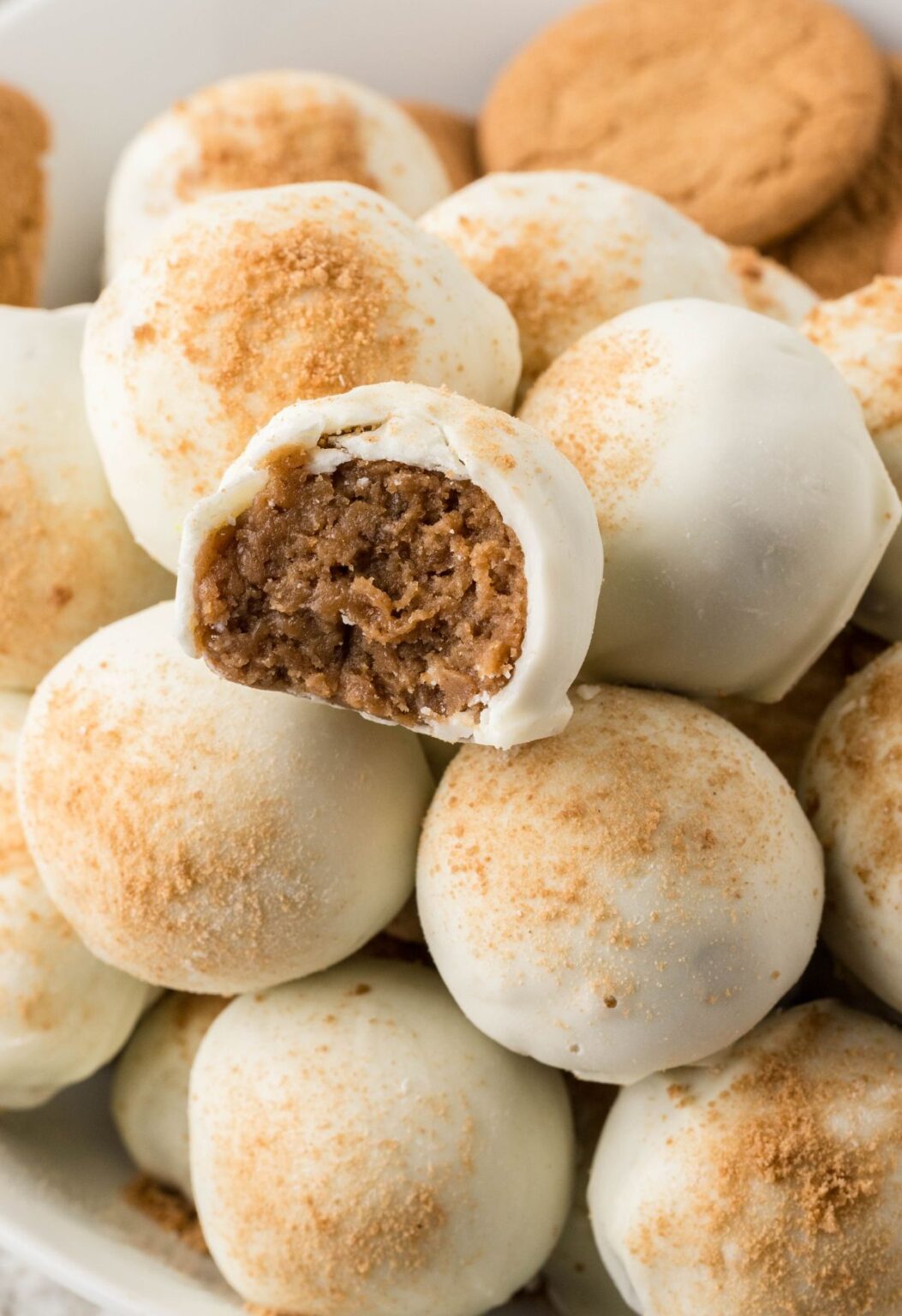 White Chocolate Gingerbread Truffles - Together as Family