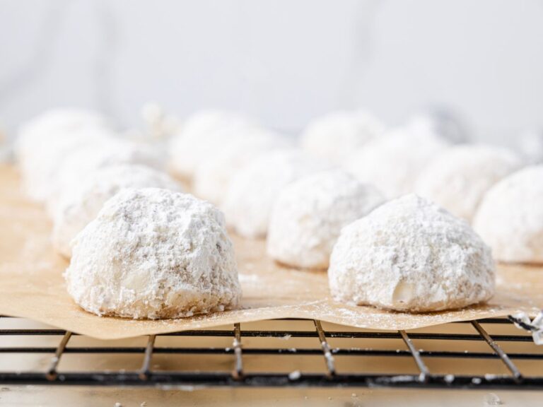 Melt-In-Your-Mouth Buttery Pecan Snowball Cookies - Together as Family