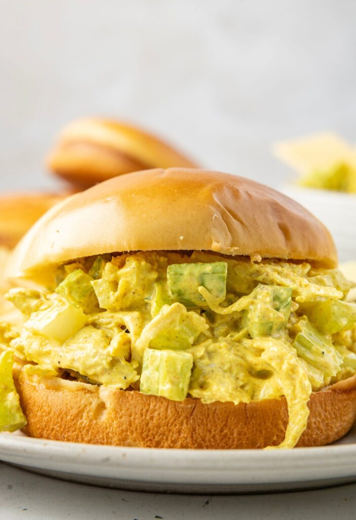 The Best Curry Chicken Salad (Protein-Packed with Greek Yogurt ...